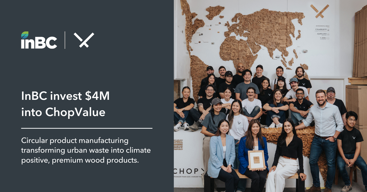 ChopValue Secures InBC Investment to Drive Sustainable Innovation in t ...