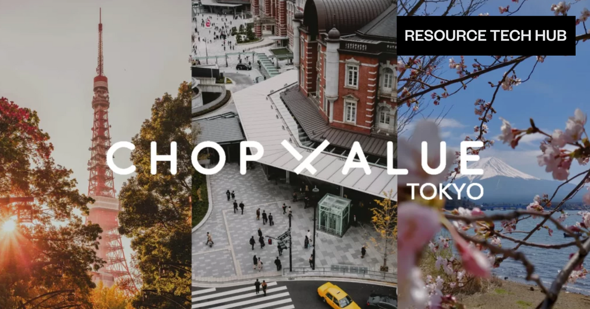 [As Seen on Resource Tech Hub by Recotech] 割り箸のアップサイクルを手がけるChopValueが東 | ChopValue