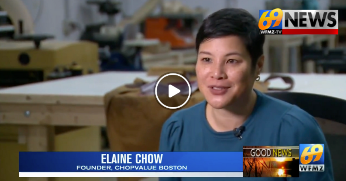 As seen on WFMZ: ChopValue turns chopsticks into furniture | ChopValue