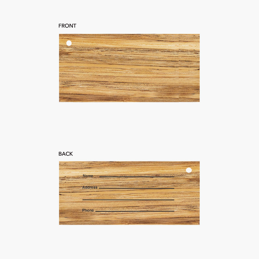 Sustainable Baggage Tag for Partners | ChopValue